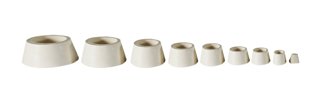 9 Piece Rubber Adapters for Buchner Funnel Kit – LabAuthority